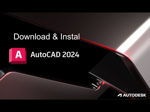Tutorial download Autocad 2024 Lisensi Original Terbaru & instalnya