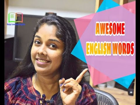 Awesome Words in English | Smart and Beautiful Words in English | Advanced Vocabulary