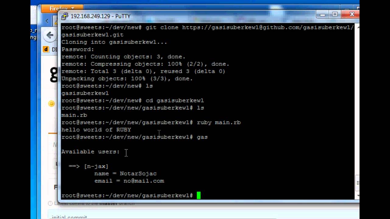 Basic github usage (with ruby) part 3