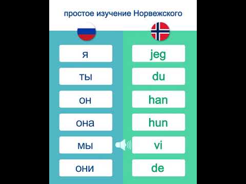 простое изучение Норвежского