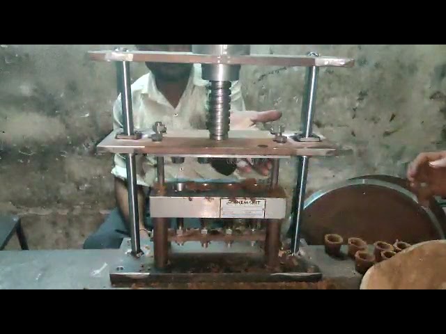 Cow Dung Diya Making Machine - Automatic Cow Dung Pot Making Machine ...