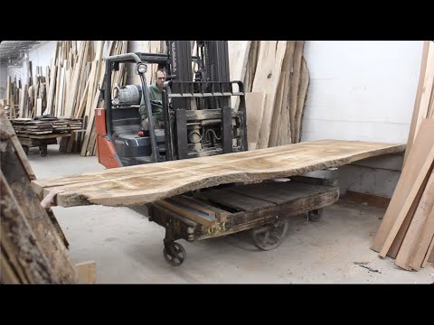 Big live edge slabs | WunderWoods