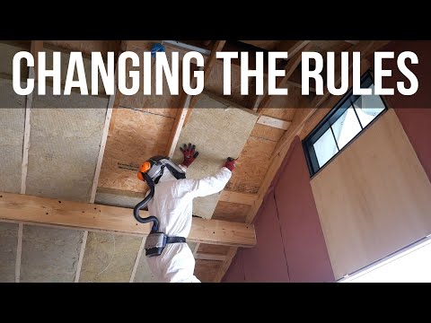 Just Insulating our Cathedral Ceiling