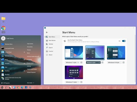 How to Customize the Windows 11 Start Menu, Start Button and Taskbar