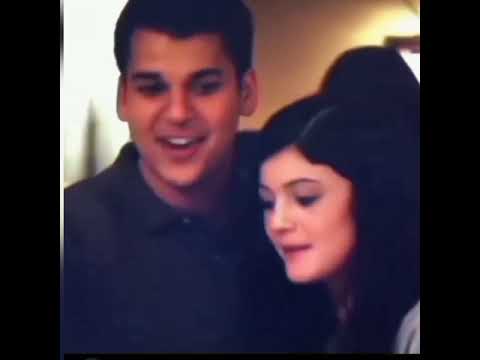 Kylie Jenner and Rob Kardashian Brother and sister moments / credit to kylie_gllow