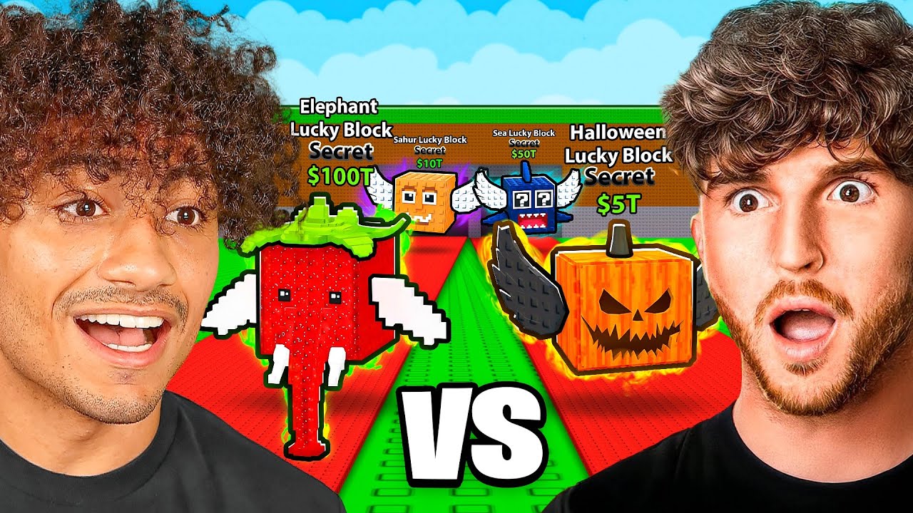 EXTREME Lucky Block Race In Steal A Brainrot..