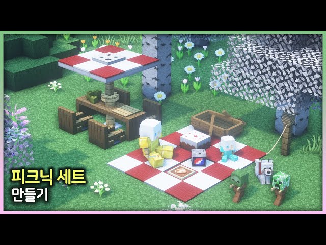 7 best Minecraft picnic builds