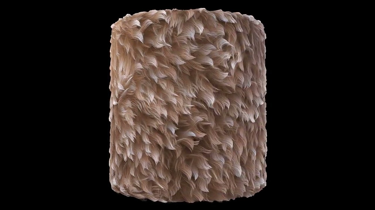 Fur Substance PBR Material