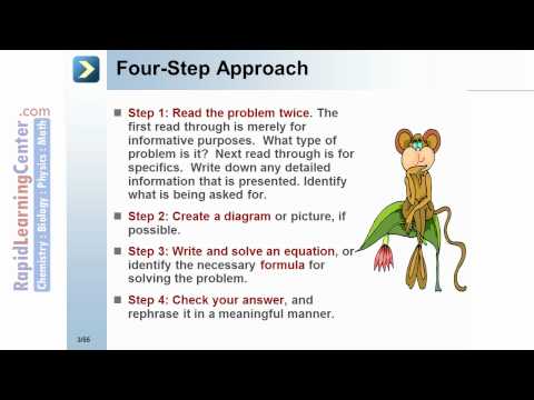 Rapid Learning: Problem Solving In Calculus - How To Solve Calculus Problems