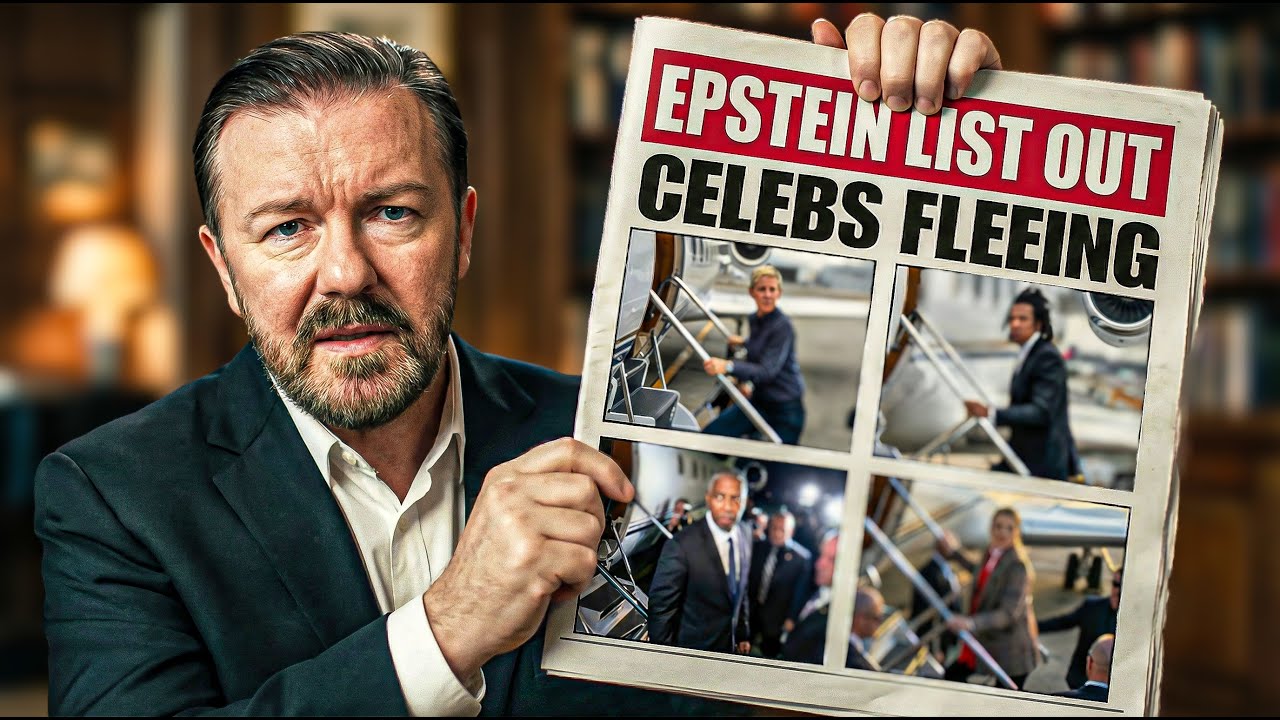 Ricky Gervais On Viral EPSTEIN Threads Are BACK And Every Celebrity Move Looks Like A Clue