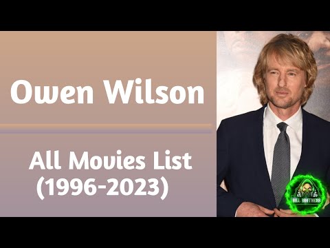 Owen Wilson All Movies List (1996-2023) #shanghainoon #zoolander #nightatthemuseum #hallpass #bliss