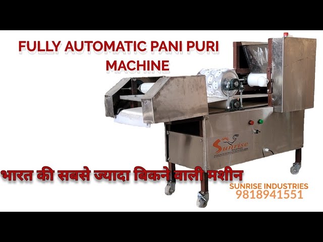 Pani Puri Filling Machine - Paani Puri Machine Price Manufacturer from ...