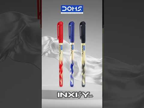 DOMS | INXIfY Gel Pens | 0.6mm Precision with Bold Ink!