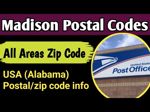 The Madison zip code list with names