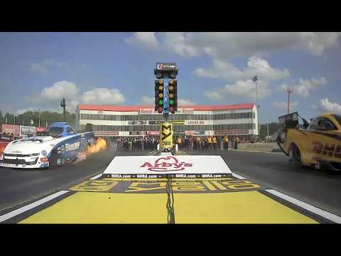 Video: NHRA legend John Force’s Chevy blows up in Atlanta