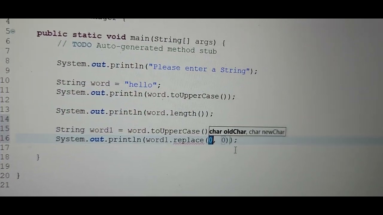 TechFios JAVA Assignment 3