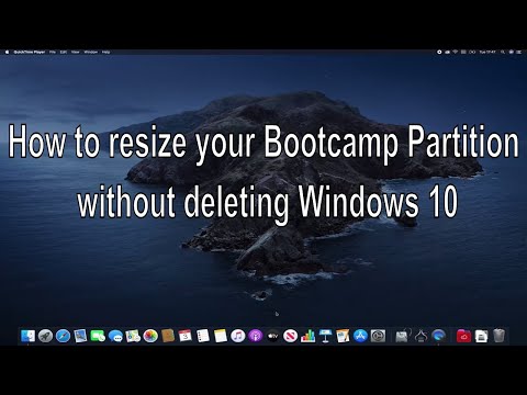 How to increase your bootcamp partition without deleting windows. Disk partitioning macOS Catalina