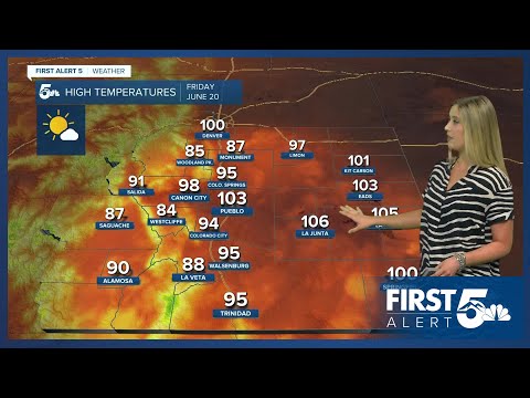 Heat advisories go into effect on Friday morning