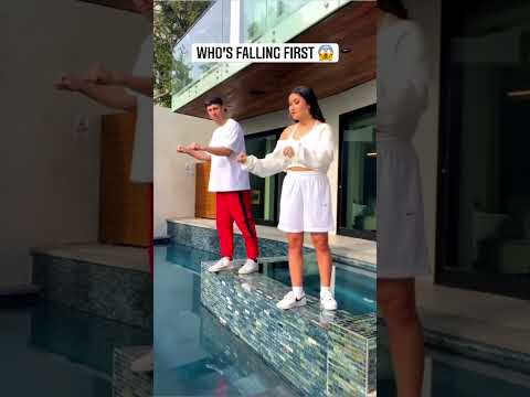 Whoβs falling in first? π€― dance fail