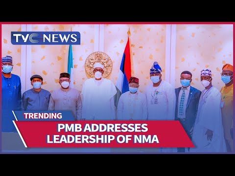 [FULL VIDEO] President Buhari Meets NMA, Others Promises Prompt Payment Of All Outstanding Benefits