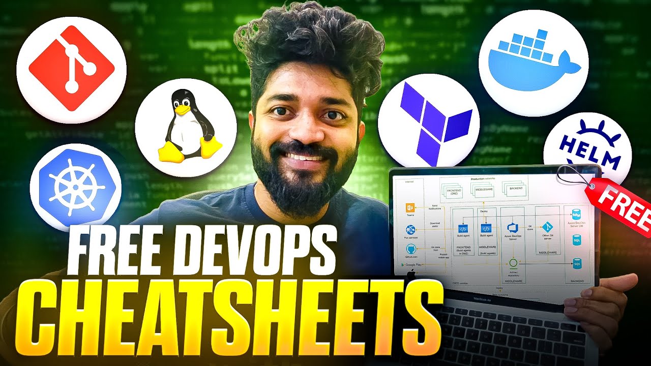 Free DevOps Cheatsheets || Confidently Clear any DevOps Interviews||Take PrintOuts & Paste on wall:)