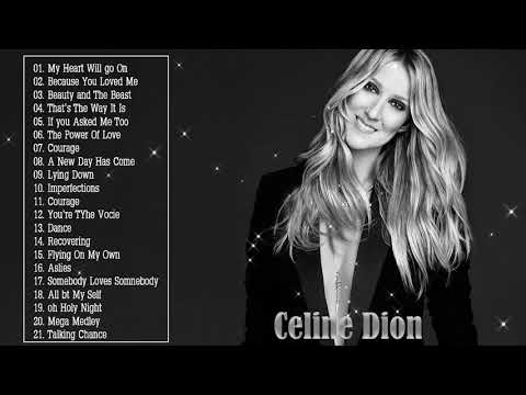 Celine Dion Greatest Hits 2021 -Top 20 New Best Playlist Songs by Celine Dion 2021
