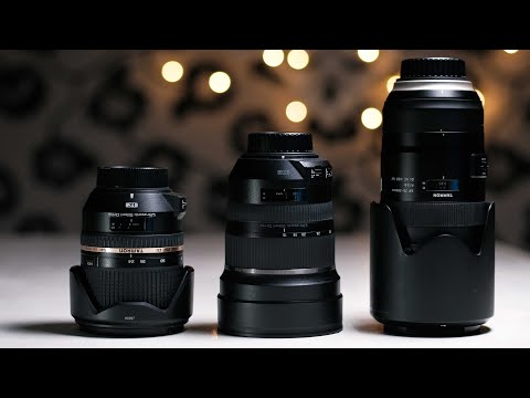 The Best Budget lenses (The Holy Trinity) for Nikon Full Frame DSLRs in 2020