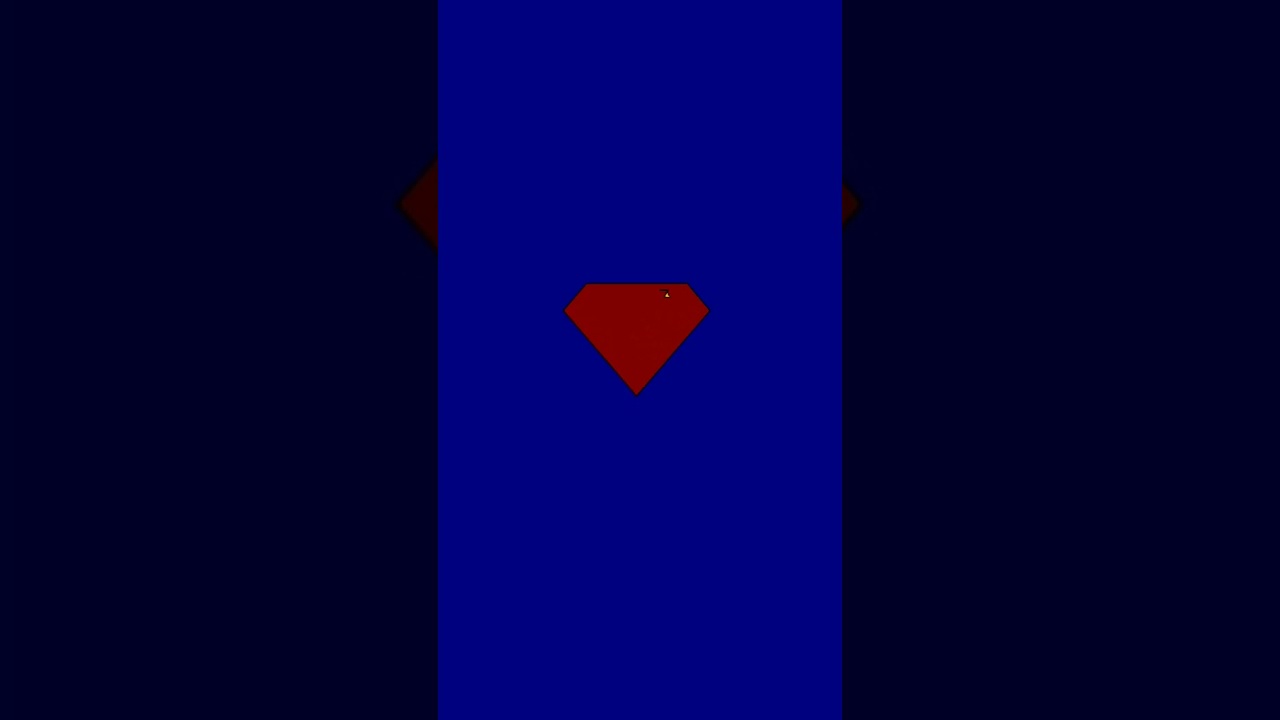 Superman logo using Python