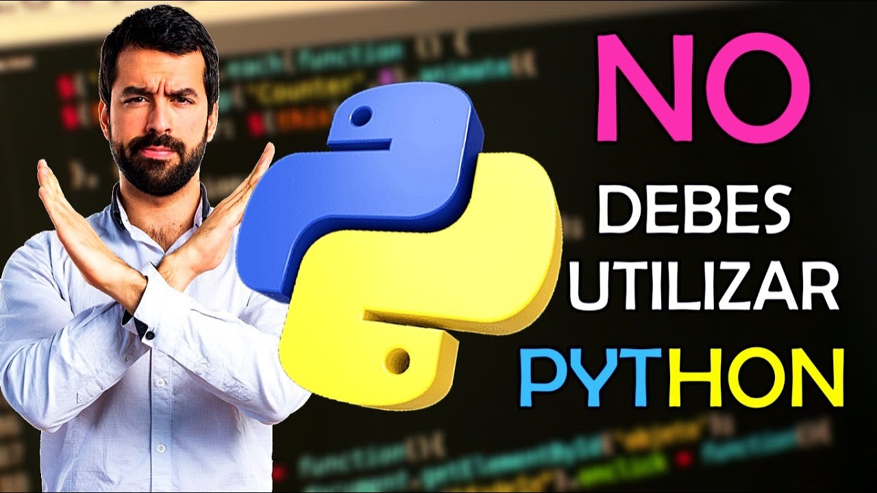¡Porque NO debes APRENDER PYTHON!