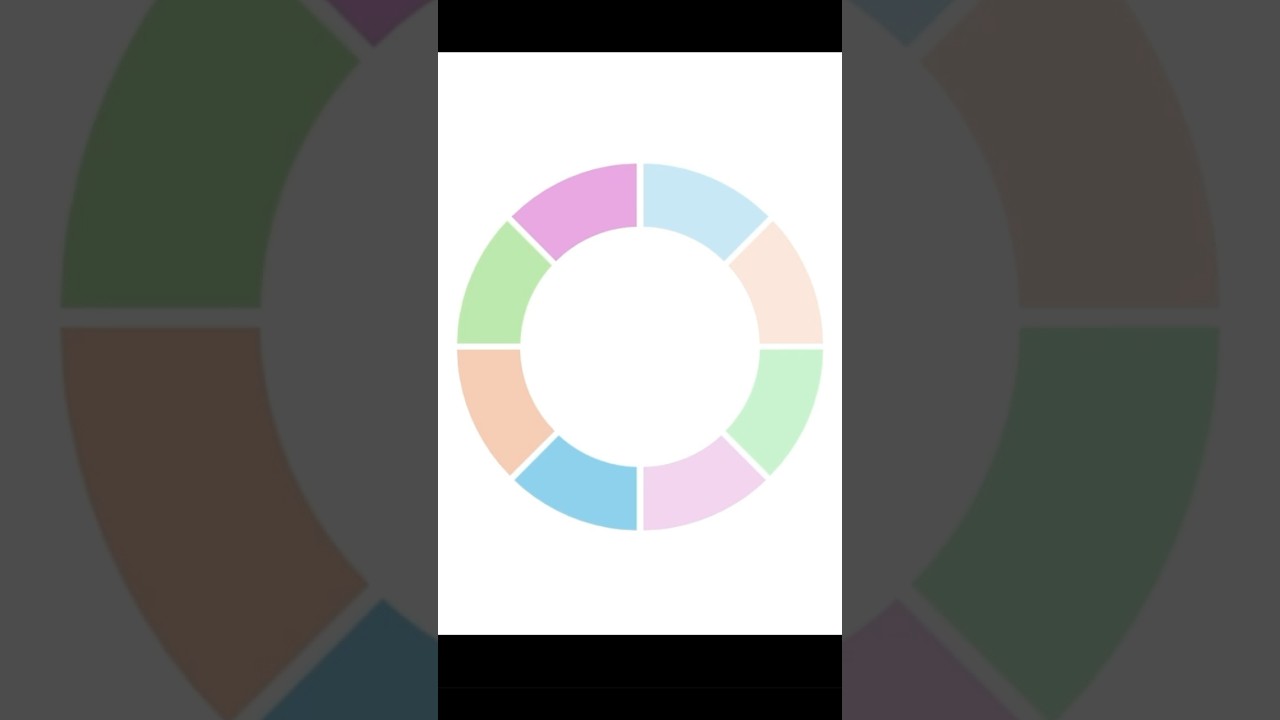 Learn how to make this fragmented circle graphic in minutes #tutorial #powerpoint #howto
