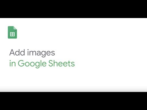 Add images to Google Sheets