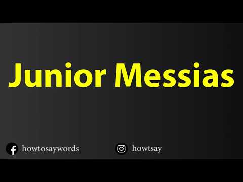 How To Pronounce Junior Messias