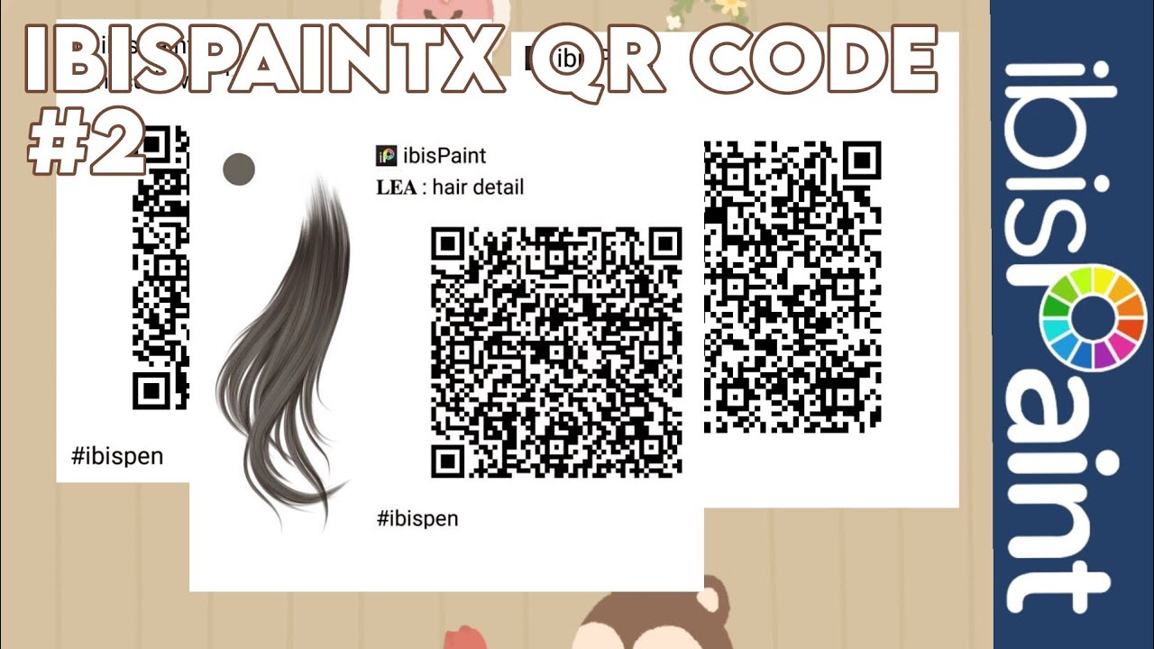 #2 Custom brush IbisPaintX QR code (w/samples) || QueeN CaT