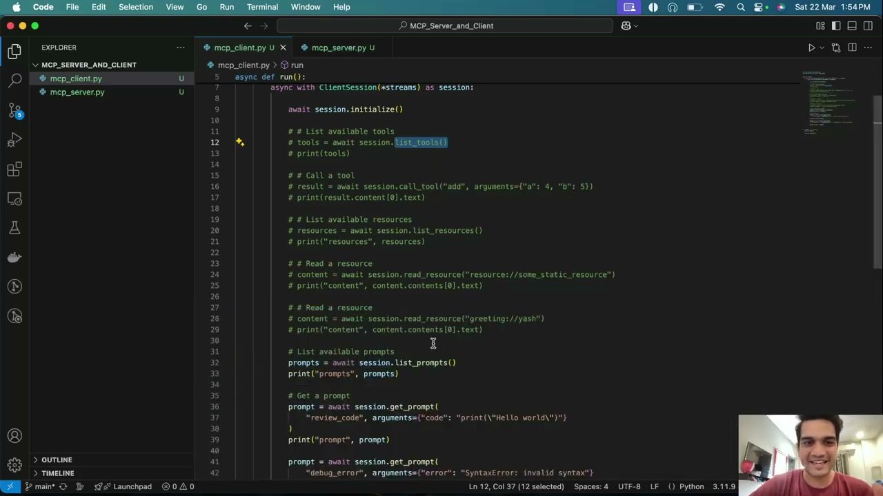Building MCP Server and Client using Python SDK: Step-by-Step Tutorial
