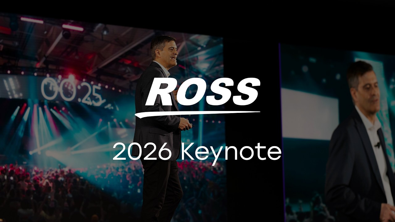 Ross Video Keynote at NAB Show 2026