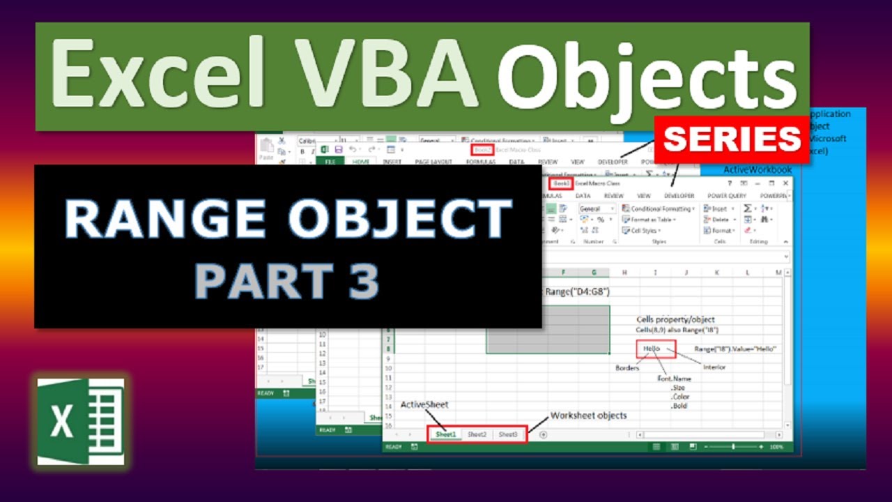 Excel VBA Objects: Range Object (Part 3)