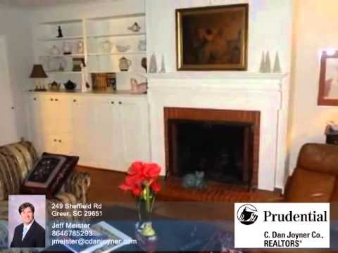 Homes for Sale - 249 Sheffield Rd Greer SC 29651 - Jeff Meister