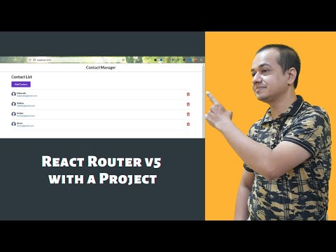 🔴 React Router v5 with a Project