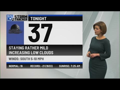 12/29/2022: Even warmer with sunshine today