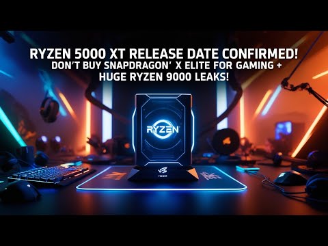 Ryzen 5000 XT Release Date CONFIRMED! HUGE Ryzen 9000 Leaks!