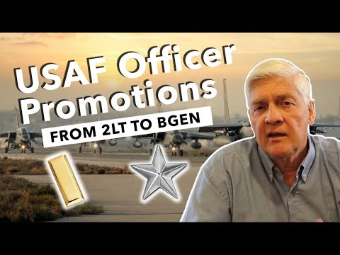 How to Get Promoted in the USAF | 2nd Lt to Brigadier General | USAF Col Norm Potter Explains