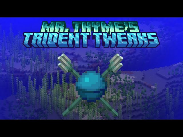 Mr. Thyme's Trident Tweaks Minecraft Data Pack