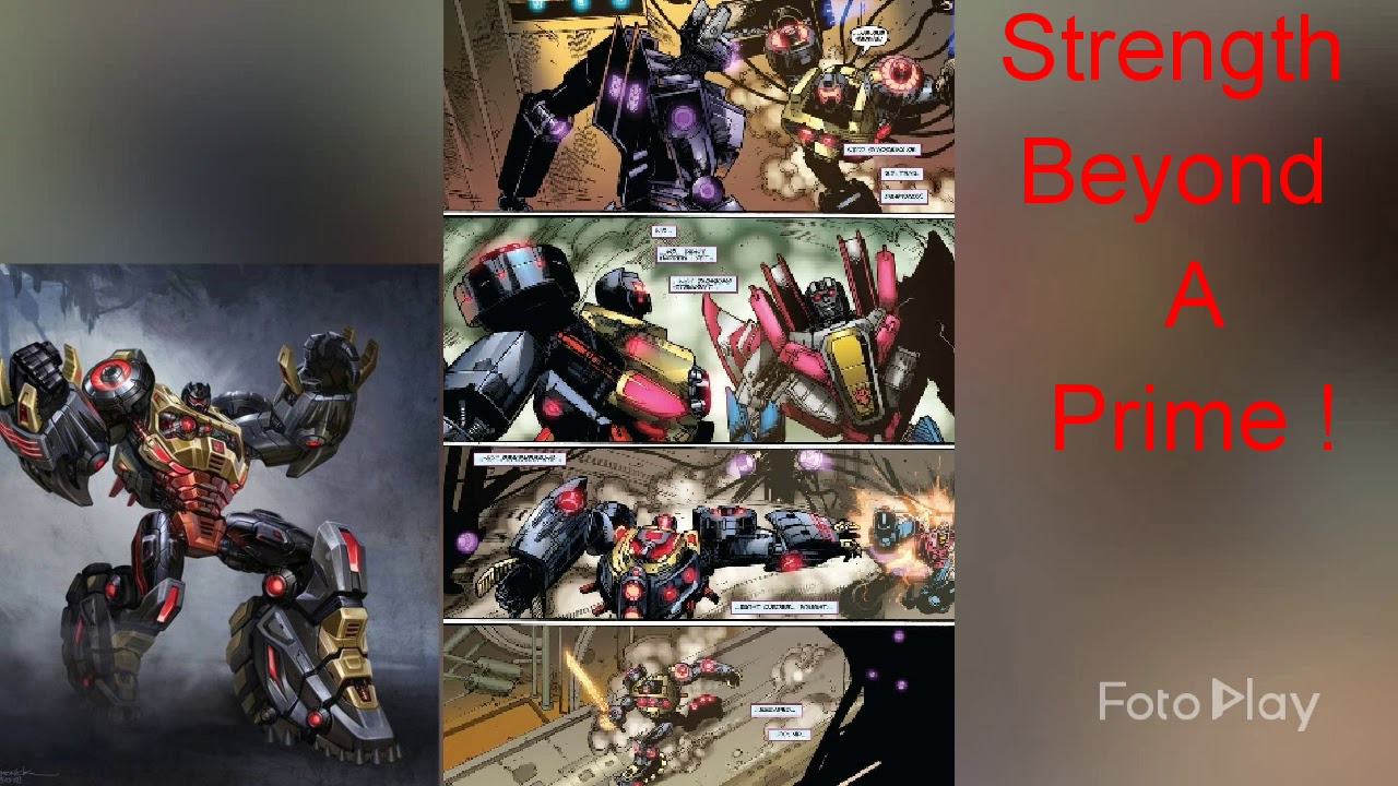 How powerful is Grimlock ??(remastered)