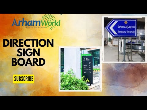 Direction Sign Board, Directional Signs in India
