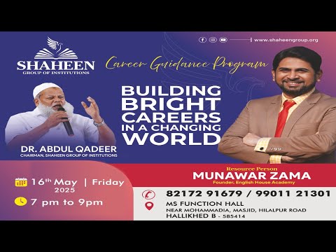 Building Bright Careers In A Changing World, Hallikhed B- Munawar Zama