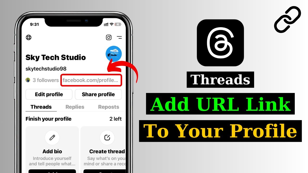 How To Add A URL Link To Your Threads Profile | Add Link on Threads Profile