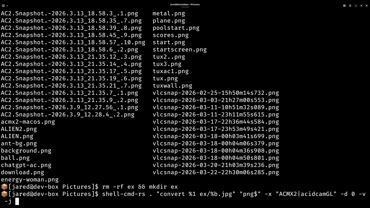 shell-cmd / shell-cmd-rs - Quick parallel batch processing tools with Bash/Regular Expressions