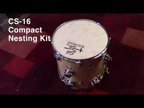 TreeHouse Custom Drums Compact Nesting Kit CS-16 | Reverb