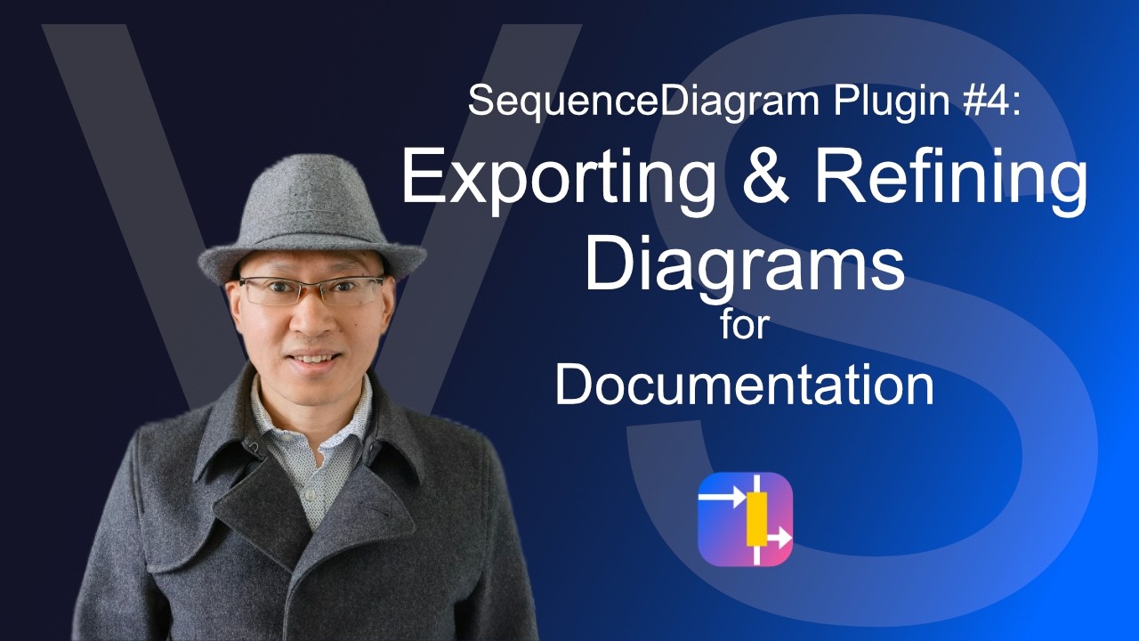 Exporting & Refining Diagrams for Documentation ｜ SequenceDiagram Plugin Tutorial 4