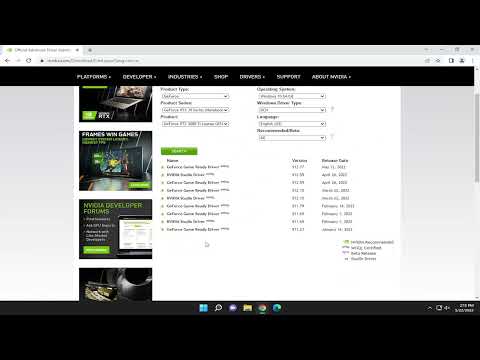 How To Download & Install Old NVIDIA Graphics Drivers In Windows [Tutorial]